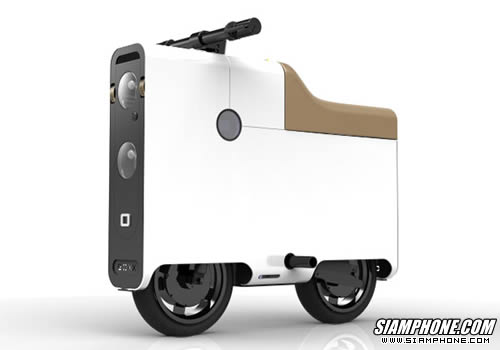 Boxx มอเตอร์ไซต์ไฟฟ้าทรงกล่องช่วยลดโลกร้อน