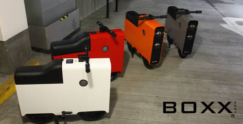 Boxx มอเตอร์ไซต์ไฟฟ้าทรงกล่องช่วยลดโลกร้อน