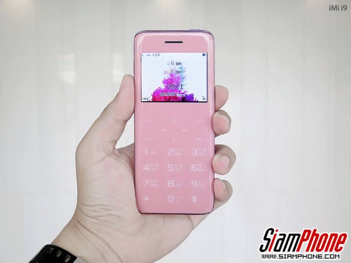 รีวิว iMi i9 โทรศัพท์มือถือดีไซน์แฟชั่น เชื่อมต่อบลูทูธเพิ่มฟังก์ชั่น ...